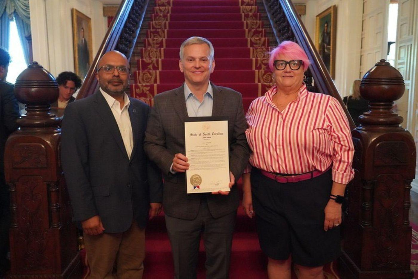 Secretary Sangvai Attends Pride Event, Highlights 988 Suicide and Crisis Lifeline Services | NCDHHS